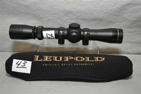 Leupold Vx 1 2 7 X 28 Mm Rimfire Variable Scope Wrings And Soft Leupold Cover