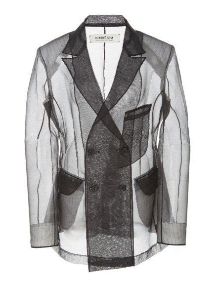 прозрачный жакет пиджак | Fashion, Organza jacket, Fashion outfits