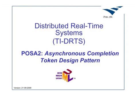 Asynchronous Completion Token Ingeniørhøjskolen I Århus