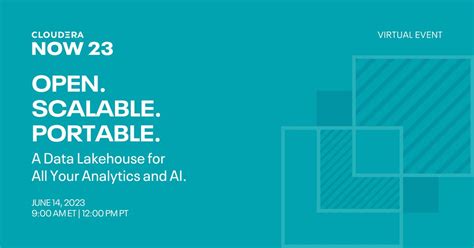 Cloudera On Linkedin Cloudera Now Virtual Event Cloudera