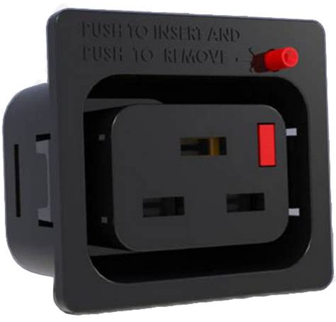 IEC Iec Lock C Female Panel Socket Iec Lock Wagner Online Electronic Stores
