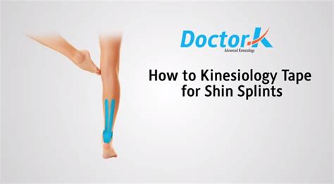 How To Kinesiology Tape Shin Splints [updated] Sportstrap