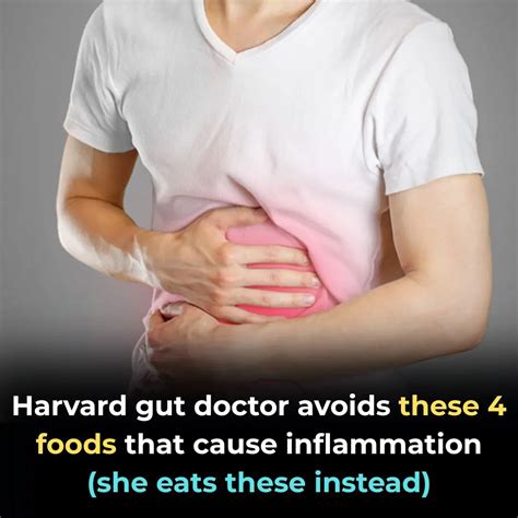 Harvard Doctor Reveals Foods You Should Avoid To Prevent Inflammation
