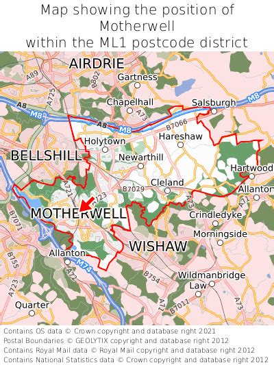 Where Is Motherwell Motherwell On A Map