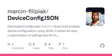 Github Marcin Filipiakdeviceconfigjson Devicejsonconfigurator Is A C Library That Enables