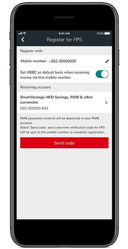 FPS Faster Payment System Pay Government Bills HSBC HK