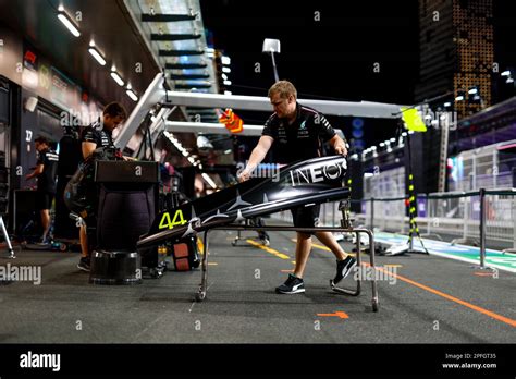 Jeddah Saudi Arabia 16th Mar 2023 Mercedes Amg F1 W14 E Performance
