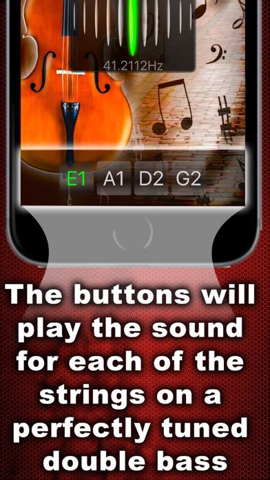 Easy Double Bass Tuner Appmuse