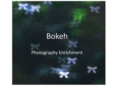 Ppt Bokeh Powerpoint Presentation Free Download Id3764776