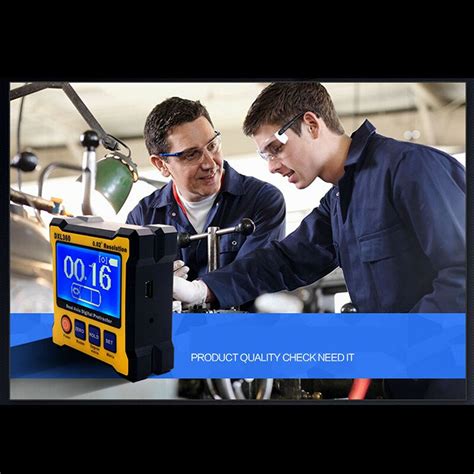 Digital Protractor Level Inclinometer Measuring An Grandado