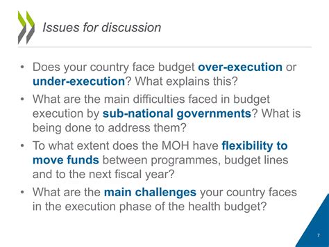 Budget Execution Chris James Oecd Ppt