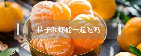 桔子和虾能一起吃吗 鲜淘网