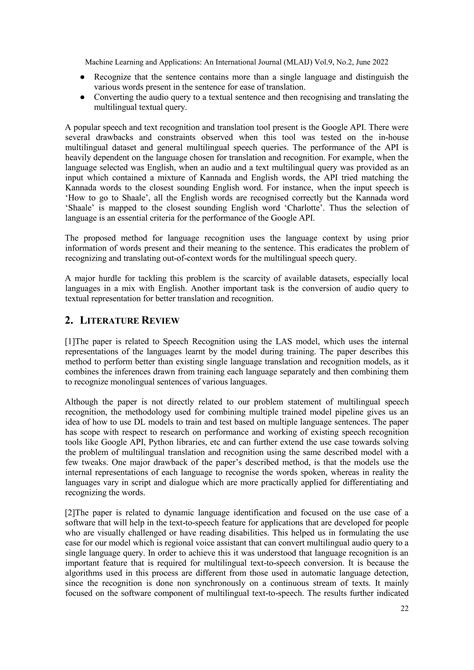 multilingual speech to text using deep learning based on mfcc features