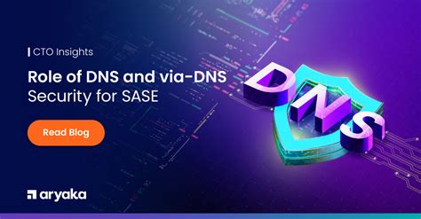 Role Of Dns Level Security For Sase Aryaka Blog