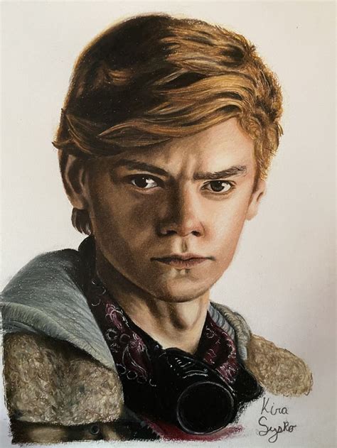 Newt Drawing Maze Runner Drawings Maze