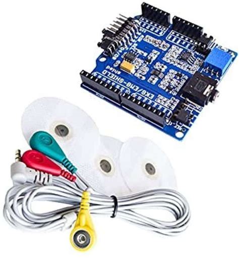 Promo âœekg Ecg Emg Shield For Arduino With Cables And Electrodes