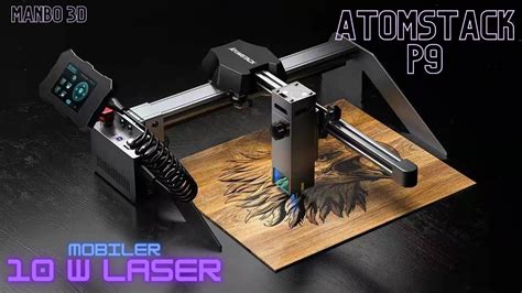 Ultra Mini Power Laser Atomstack P9 M50 10w Youtube