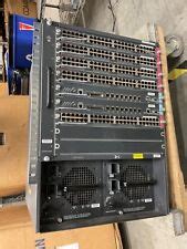 Used CISCO WS C6500 E CATALYST SERIES WS X6724 SFP WS X6748 GE TX WS SUP720 3BXL UBB Threads