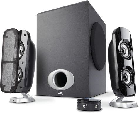 Amazon Com Logitech Speaker System Z With Subwoofer Electronics