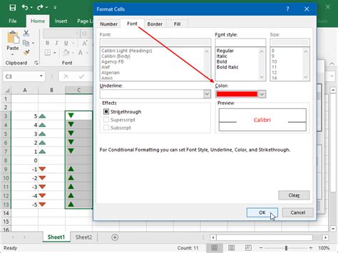 Custom Icons For Conditional Formatting