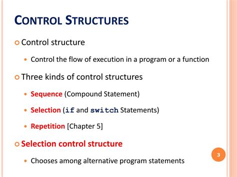 Ppt Ics103 Programming In C 4 Selection Structures Powerpoint