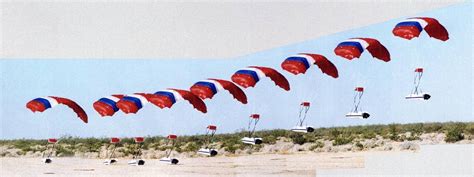 Four Foot Model Used To Test The X 38 Ram Air Parafoil Landing System