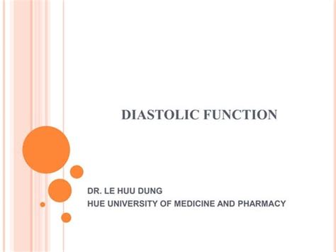 Left Ventricular Diastolic Dysfunction In Echocardiography Pptx