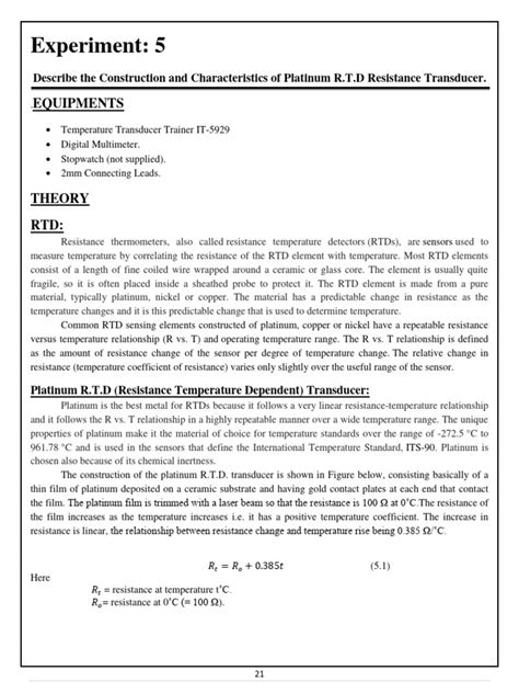 Lab Manual 5 Pdf Physical Sciences Quantity