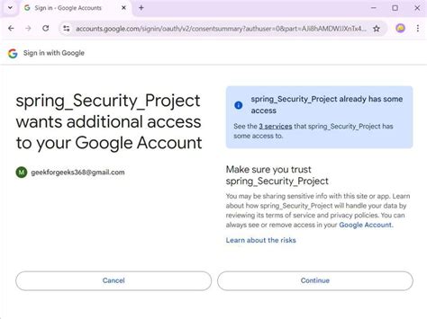 Spring Boot Oauth2 Authentication And Authorization Geeksforgeeks