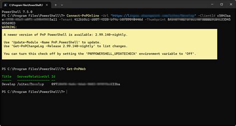 安装和使用 pnp powershell 操作 sharepoint online pnp powershell csdn博客