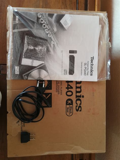 For Sale Technics SL PG440 CD Player Made In Japan Video Carbonite
