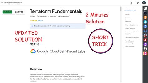 Terraform Fundamentals Short Trick Gsp156 Youtube