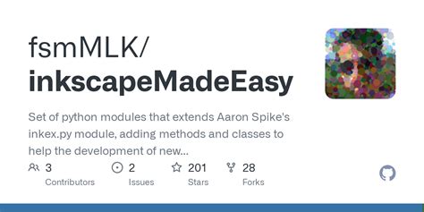 Github Fsmmlk Inkscapemadeeasy Set Of Python Modules That Extends Aaron Spike S Inkex Py