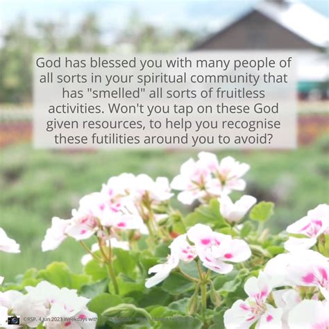QT Move Away From Futility Nehemiah6 3 Week 30 19 07 2023 Wed