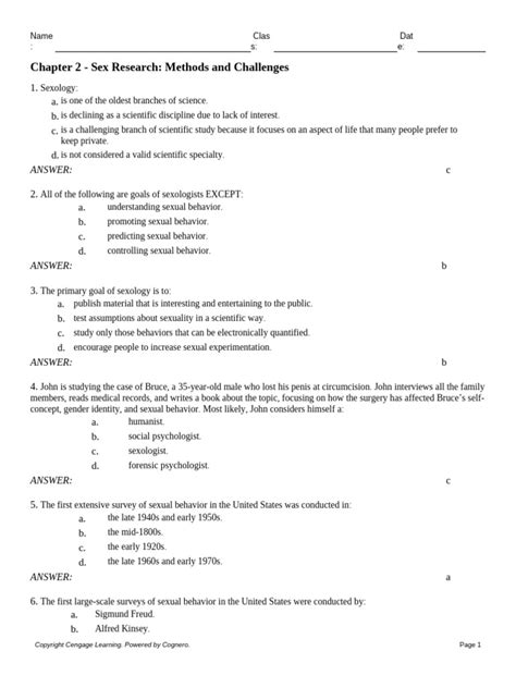 Chapter2sexresearchmethodsandchallenges Pdf Survey