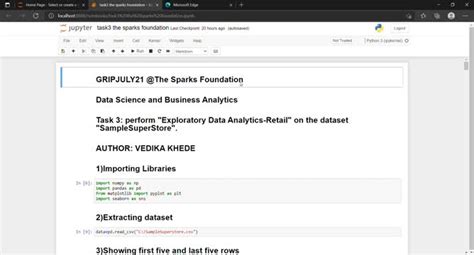 Vedika Khede On Linkedin Task3 Grip2021 Gripjuly21 Datascience