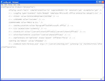 Mpecs Inc Blog Office Config Xml Error Whitespace Is Not Allowed At This Location