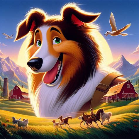 Disney Animated Feature Lassie By Disneydark On Deviantart