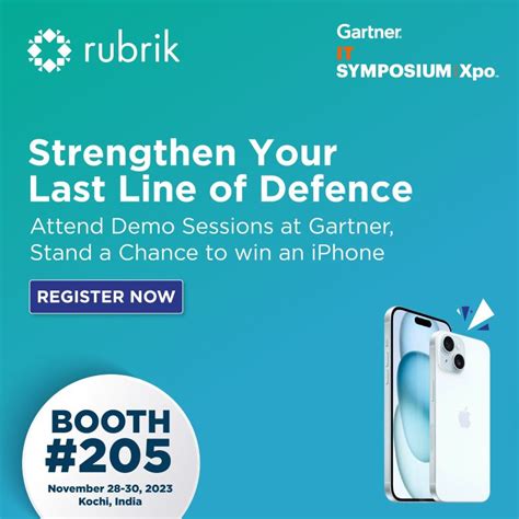 Kristine Daniels On Linkedin Gartnersym Rubrik Datasecurity