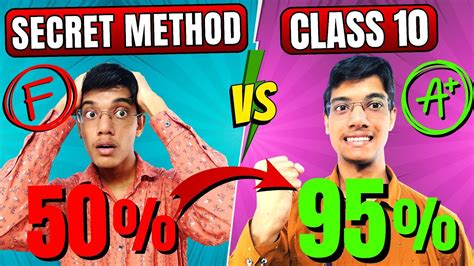 Toppers Secret Method 🤯 To Score 95 In Class 10 How To Score 95 In Class 10 Boards Youtube