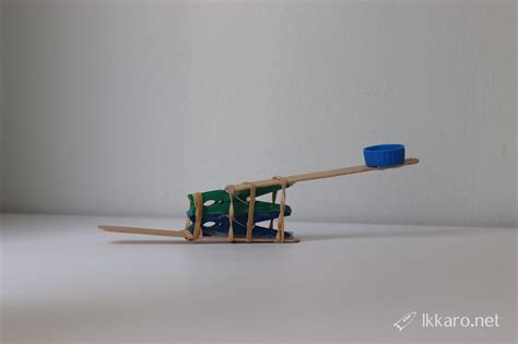 How To Make A Homemade A Toy Catapult For Toys Ikkaro