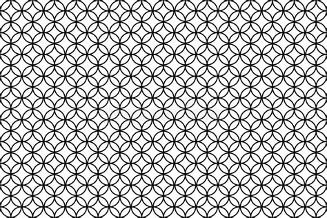 Overlapping Circle Patterns On White Background Stock Illustration Illustration Of Overlap