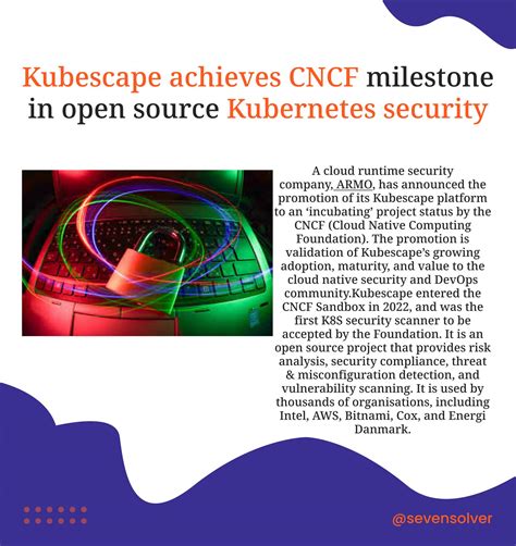 Seven Solver 🚀 Exciting News 🚀 Kubescape The Leading Facebook