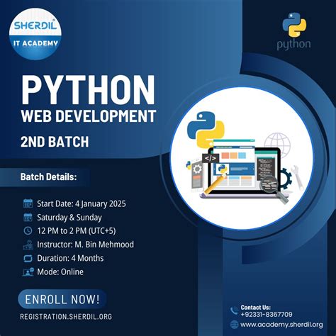 Sherdil It Academy On Linkedin Pythonwebdevelopment Coding