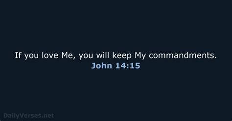 John 1415 Bible Verse Nasb