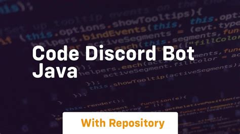 Code Discord Bot Java Youtube
