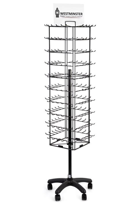 Keyring Shop Display Stand Floor Spinner 200 Loop Westminster Wire