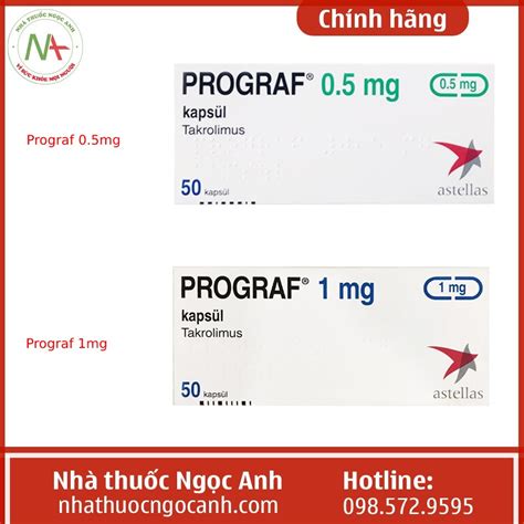 Thuốc Prograf mg số đăng ký là gì giá bao nhiêu mua ở đâu