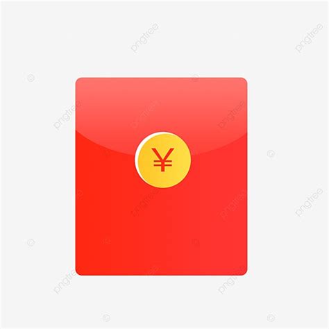 Wechat Red Envelope Free Matting Red Envelope Bright Red Traditional Red Envelope Png