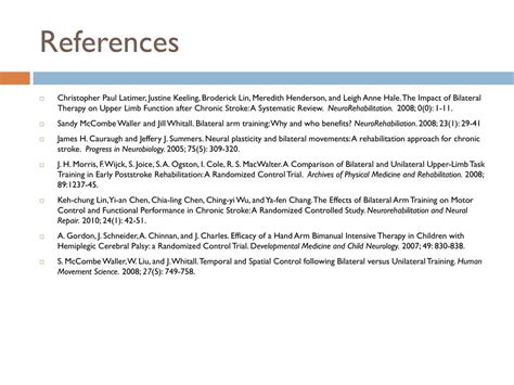 Ppt Bilateral Upper Extremity Training Powerpoint Presentation Free Download Id6599298